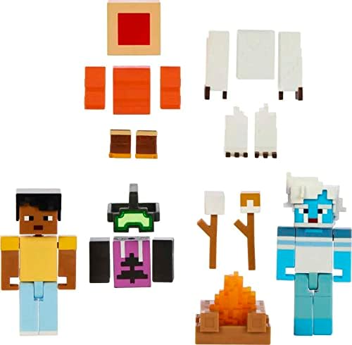 Mattel Minecraft Game, Creator Series Action Figures and Accessories ...