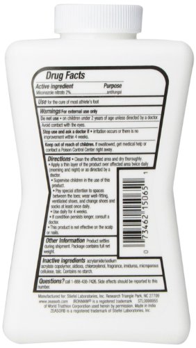 Zeasorb AF Antifungal Treatment Miconazole Nitrate 2% Jock Itch Relief ...