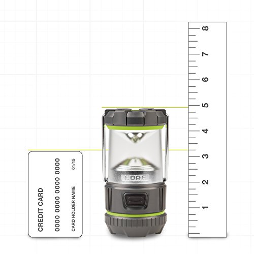 CORE 85 Lumen CREE LED Mini Battery Lantern, 3 AA, Camp Lantern ...