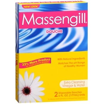 Amazon.com: Massengill disposable douche, with extra cleaning vinegar ...
