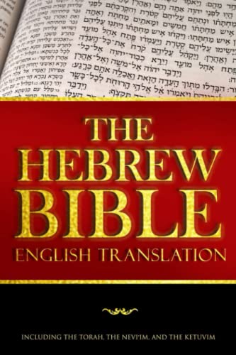 Mua The Hebrew Bible in English Translation Large Print ( tanakh ) or ...