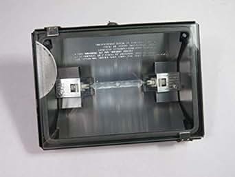 RAB QF500 - 500 Watt - Quartz Halogen Flood Fixture - 120 Volt - Flood ...