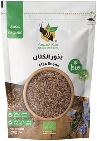 Nature Product Organic Flax Seeds 250g price in Saudi Arabia | Amazon ...