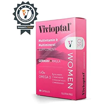 Amazon.com: Vivioptal Women 30 Capsules - Multivitamin & Multimineral ...