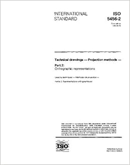 ISO 5456-2:1996, Technical drawings -- Projection methods -- Part 2 ...