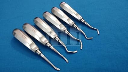 Amazon.com: SET OF 6 FRENCH STEEL PACIFATED LEFT + RIGHT POTTS MILLER ...