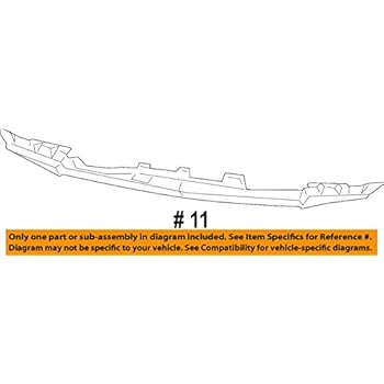 Amazon.com: Genuine Chrysler 68091531AA Bumper Fascia Panel: Automotive