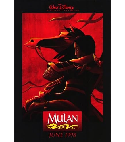 Mulan Poster Lilo And Stitch