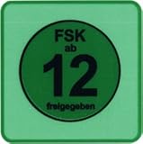 20 Stück FSK 16 Aufkleber / Sticker - FSK ab 16 freigegeben: Amazon.de ...
