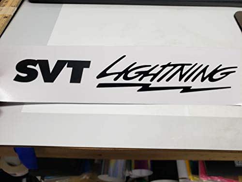 Amazon.com: Ford SVT Lightning Decal from The United States Monster ...