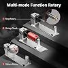 ORTUR YRC1.0, Y-axis Rotary Chuck for Most Laser Engravers, Jaw Chuck ...