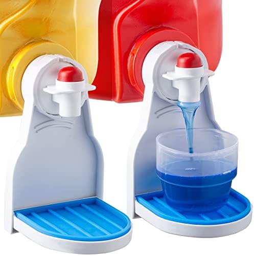 Laundry Detergent Cup Holder, Softener Soap Dispenser Drip Catcher with ...