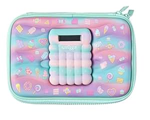 Amazon.com: Smiggle Super Cute Calculator Blend Hardtop Pencil Case ...