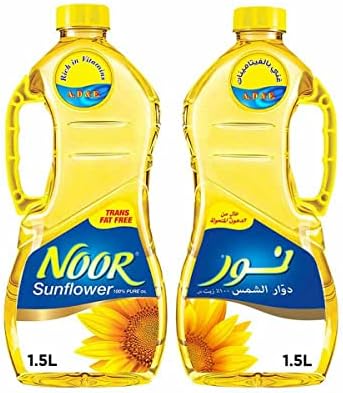 Noor Sunflower Oil Bottle, 2 X 1.5 Litre - Pack of 1 price in Saudi ...
