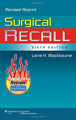 Surgical Recall, 6th Edition: 9781451176414: Medicine & Health Science ...