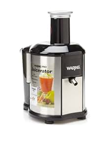 Amazon.com: Waring Pro Professional Juice Extractor, Brushed Stainless ...