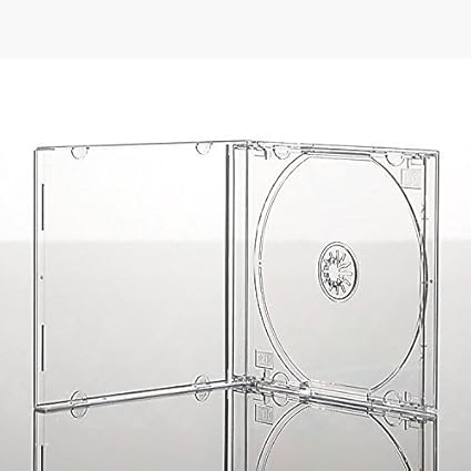 100 x Premium Grade Single CD Jewel Cases with Clear: Amazon.co.uk ...