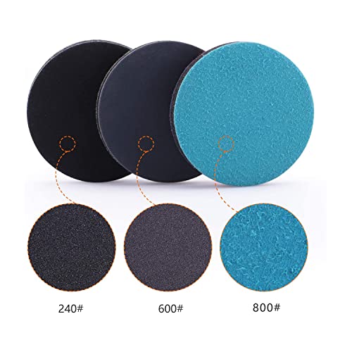 ZFE 5Inch Glass polishing Pads, 10Pcs Wool Felt Disc Glass Polishing ...