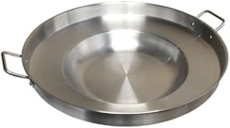 Amazon.com: 23" Round Stainless Steel Concave Comal Pozo Griddle Taco ...