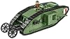 COBI Historical Collection MARK I Tank in Saudi Arabia | Whizz Categories