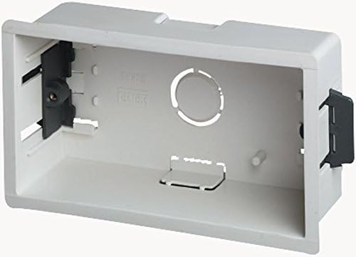 Extra Deep Dry Lining Back Box/Pattress – 2-Gang – Depth 47mm – BigaMart