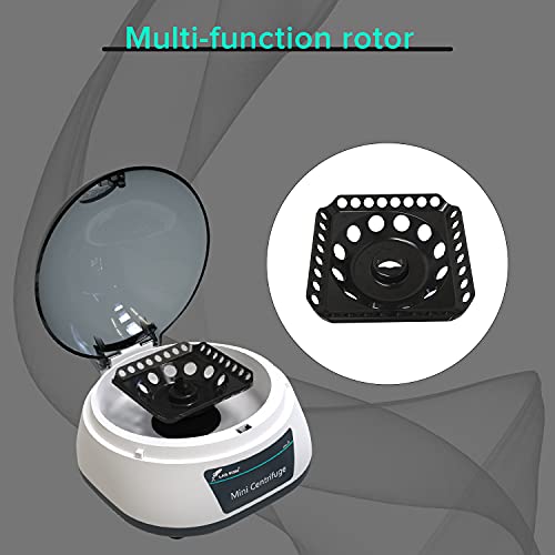 Lab Benchtop Microcentrifuge Machine,2 In 1 Multi-Function Rotor on ...