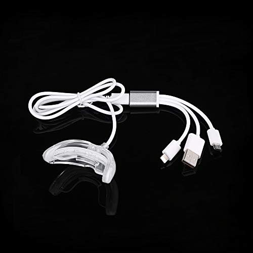 LED Teeth Whitening Device Gel Tooth Bleaching System Portable Whitener ...