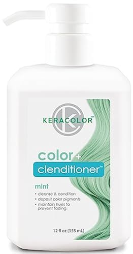 Keracolor Clenditioner MINT Hair Dye - Semi Permanent Hair Color ...
