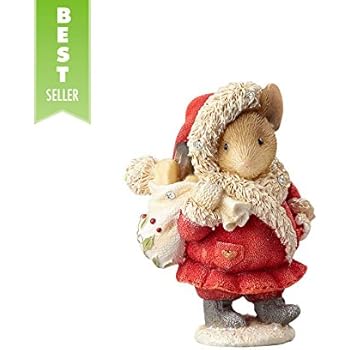 Amazon.com: 2017 Enesco Heart of Christmas Mice Nativity 6 Piece Set ...