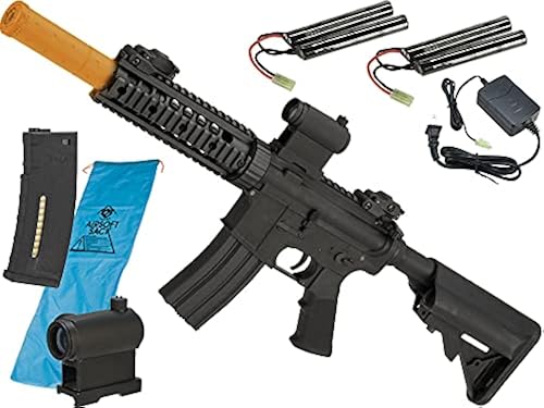 Evike Go Airsoft Package - Matrix Sportsline M4 Airsoft AEG Rifle w/ G2 ...