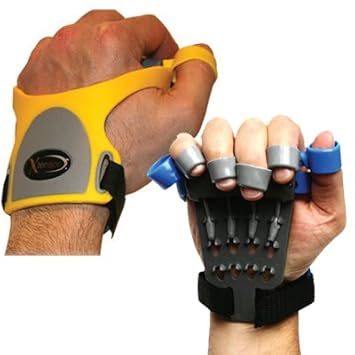 Amazon.com: Xtensor Finger Extension Exerciser - Yellow: Health ...