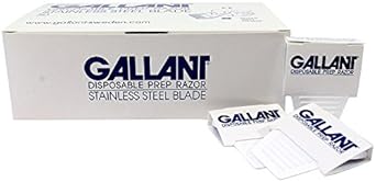 Amazon.com: Gallant Disposable Prep Razors - Box of 50: Industrial ...