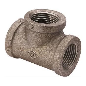 Tee Blk Malleable 3/4x3/4x1/2 - Pipe Fittings - Amazon.com