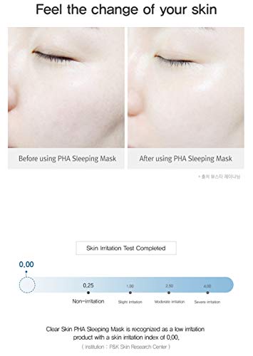 ISNTREE Clear Skin PHA Hydrating Exfoliating Sleeping Mask 3.38 fl. oz ...