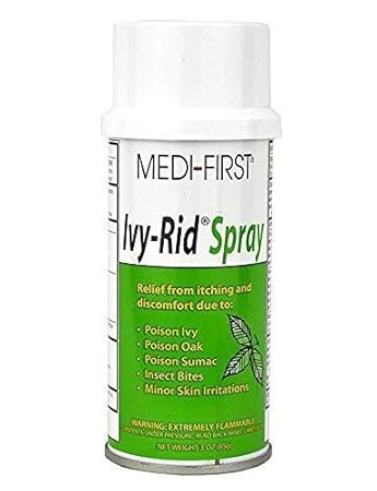 Amazon.com : 3 Oz Medi-First Ivy-Rid Aerosol Spray First Aid Safety ...