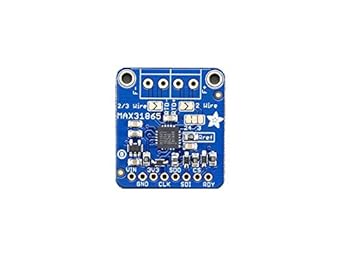 Adafruit PT100 RTD Temperature Sensor Amplifier - MAX31865: Amazon.com ...