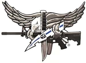 Amazon.com: SWAT OPERATOR EAGLE STICKER W/BLUE BOLT: Everything Else