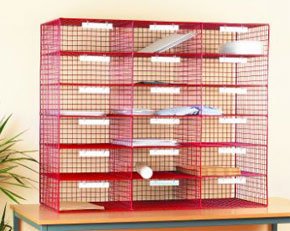 Wire Pigeon Hole Sorters Pigeon Hole Units Mailroom Sorters Pigeon ...