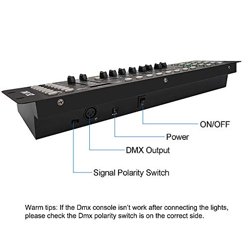 DMX Controller, WorldLite 192CH DMX Console, Premium DMX512 Lighting Controller for Stage & DJ ...