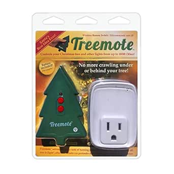 Treemote Wireless Remote Switch for Christmas Tree and Other Lights ...