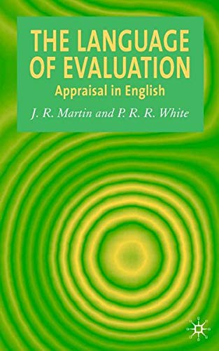 Amazon.com: The Language of Evaluation: Appraisal in English ...