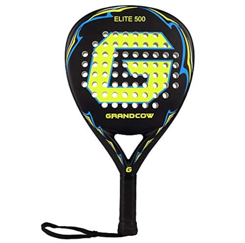 GRANDCOW Padel Racket Padel Racquet Carbon Fiber Surface with EVA ...
