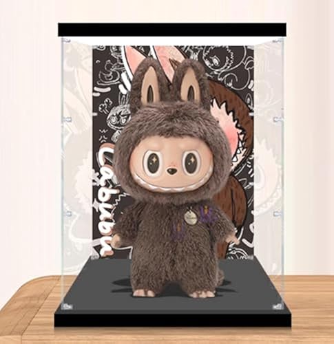 Dust Proof Acrylic Display Box for Bubble Mart Labubu Labubu Zimomo ...