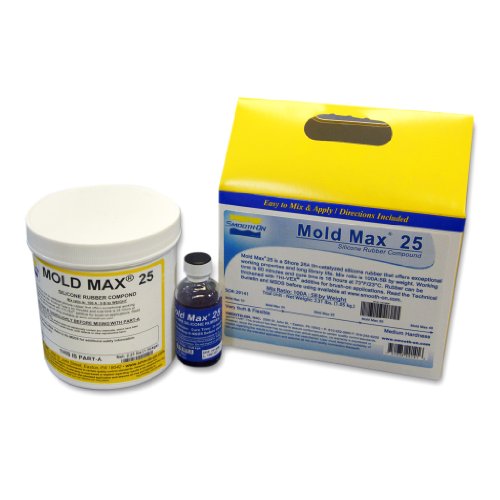 Smooth-On Mold Max 25 - Condensation Cure Silicone Rubber Compound ...