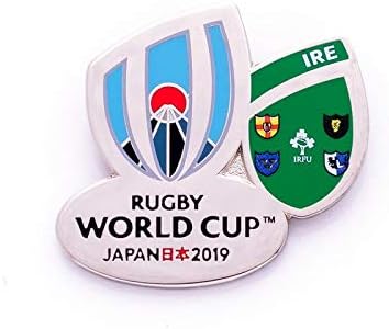 Rugby World Cup 2019 Ireland Pin Badge: Amazon.co.uk: Sports & Outdoors