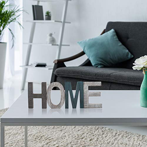 Rustic Wood Home Sign Decor, Home Decor Word Signs, Freestanding ...