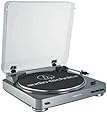 Audio-Technica AT-LP60 Fully Automatic Belt Driven Turntable - Silver ...