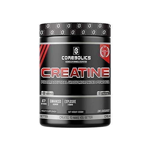 COREBOLICS SCIENCE OF ANABOLICS NUTRITION Creatine Monohydrate , 300 g ...