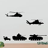 Vinyl Concept - Army Wall Stickers, Army Troops, Heli, Apache, Wall ...