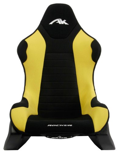 Amazon.com: AK Designs AK 100 Rocker Gaming Chair (Yellow Skin): Sports ...